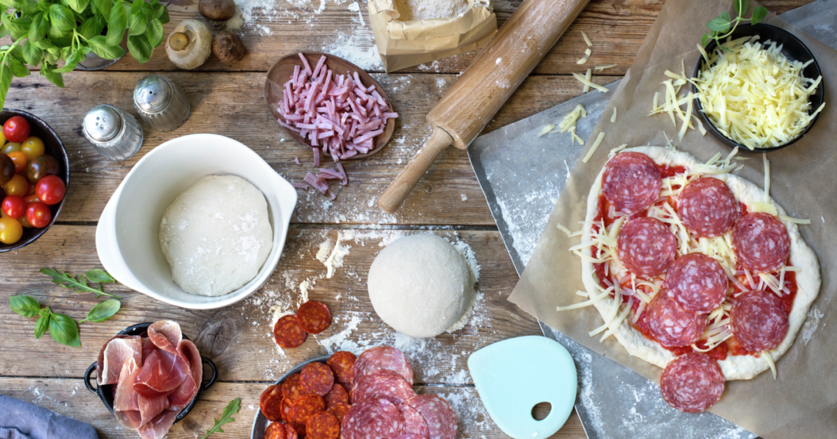 Pizzadeig | Fire varianter