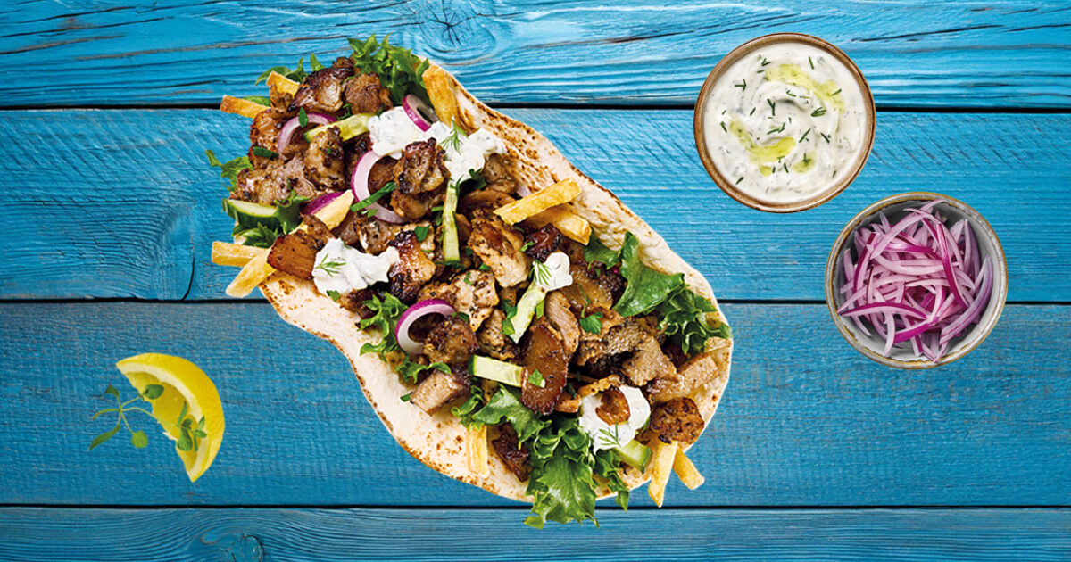 Gyros | Klassisk oppskrift