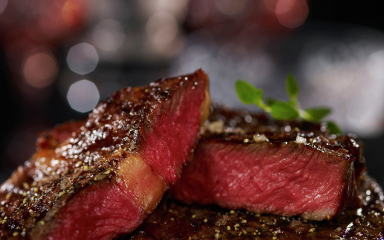 Grillet entrecôte med nydelig tilbehør | Gilde