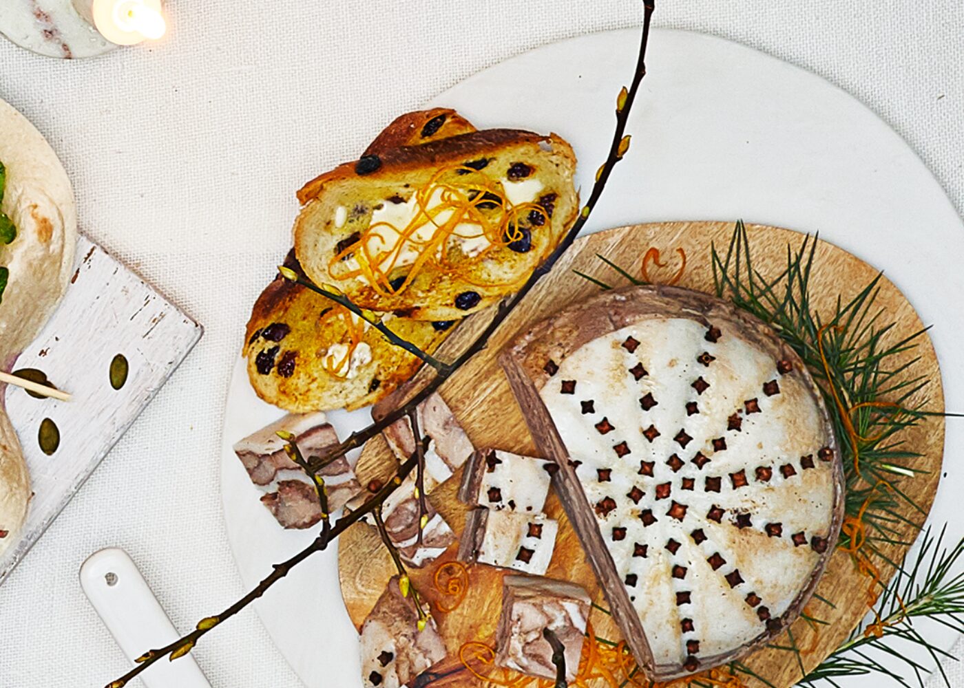 Gilde | Hel sylte, den halve i terninger