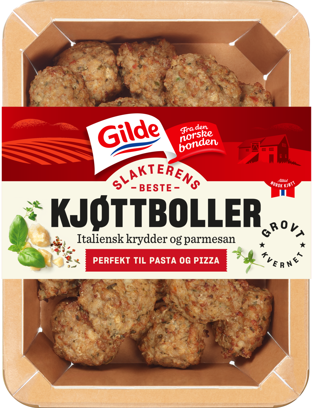 Kjøttboller Italiensk Krydder 400g Enh | Gilde