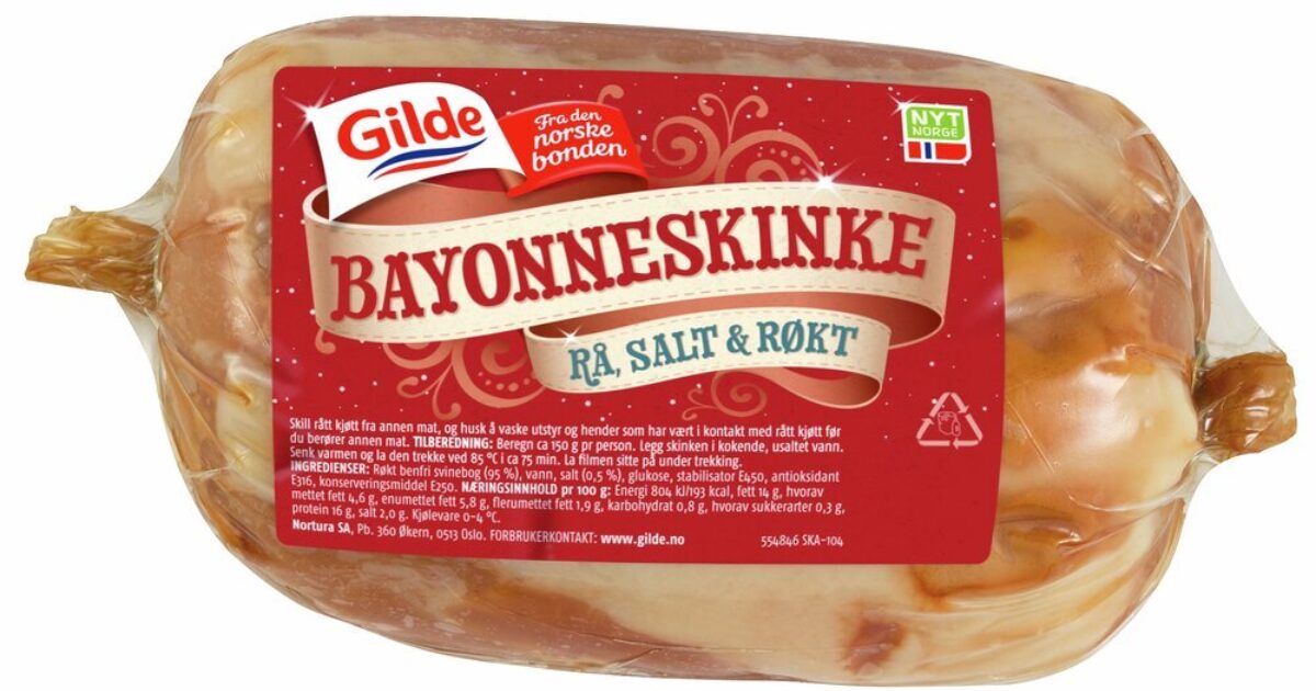 Bayonneskinke Salt Røkt Rå Pk | Gilde