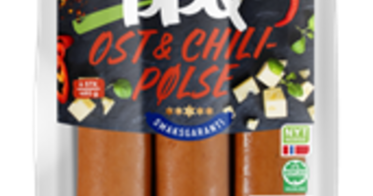 Ost & Chili Pølse 480g Enh | Gilde