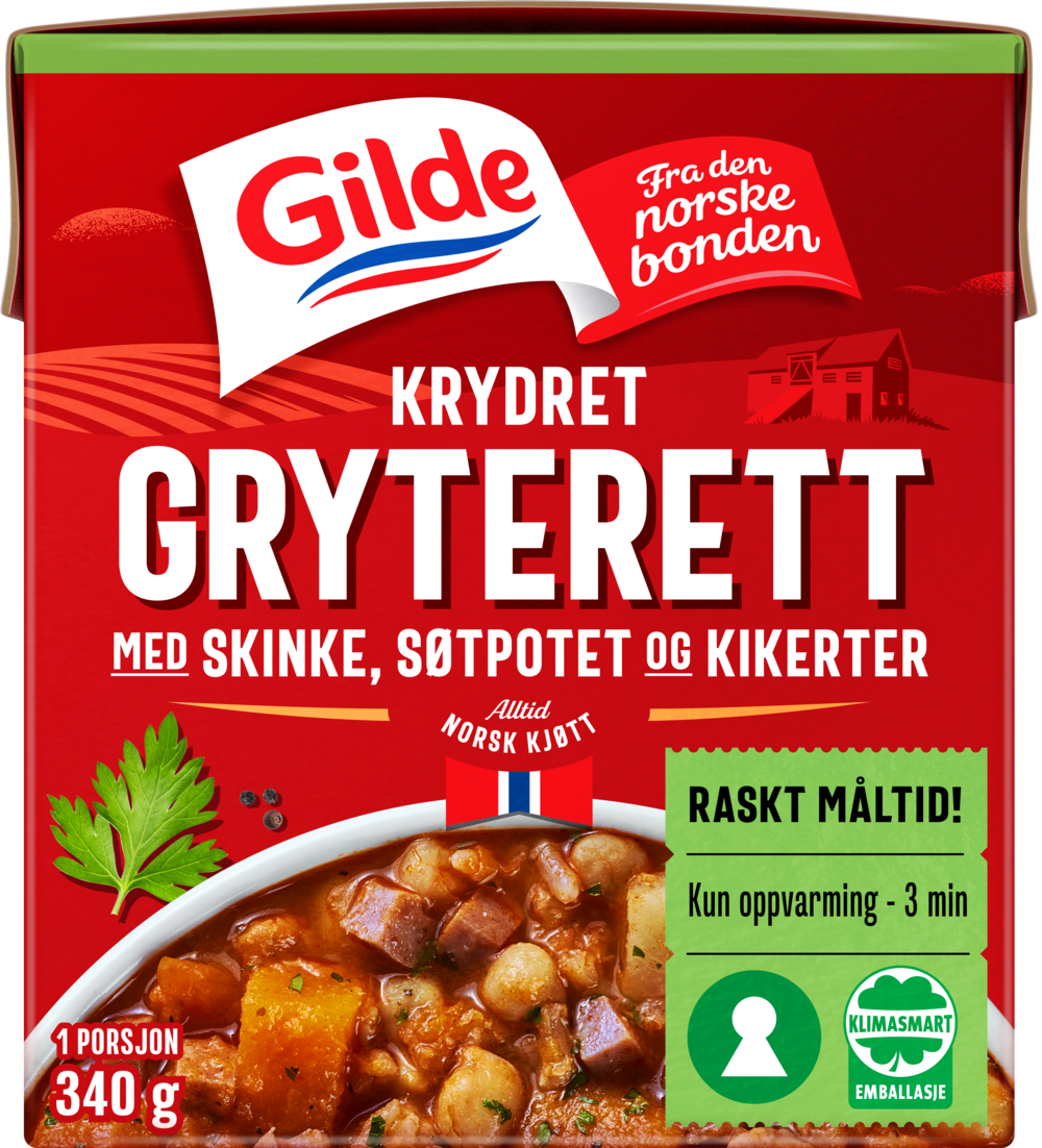 Krydret Gryterett 340g Enh | Gilde