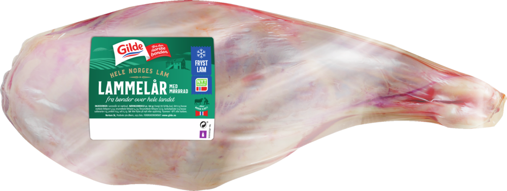 Lammelår m/Kn m/Mørbrad Hel Fr Pk | Gilde