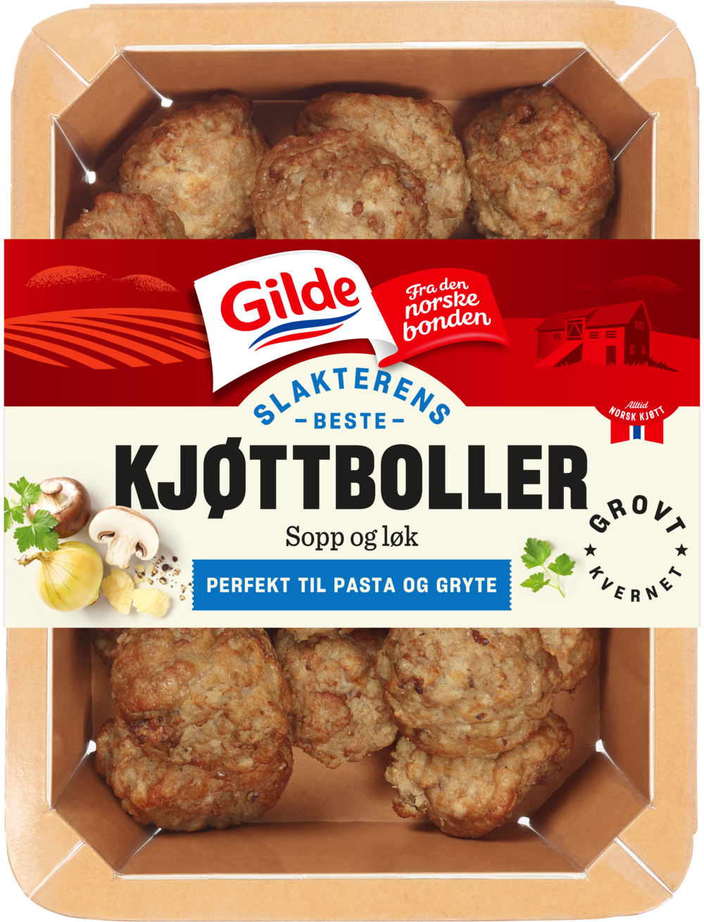 Kjøttboller Italiensk Krydder 400g Enh | Gilde